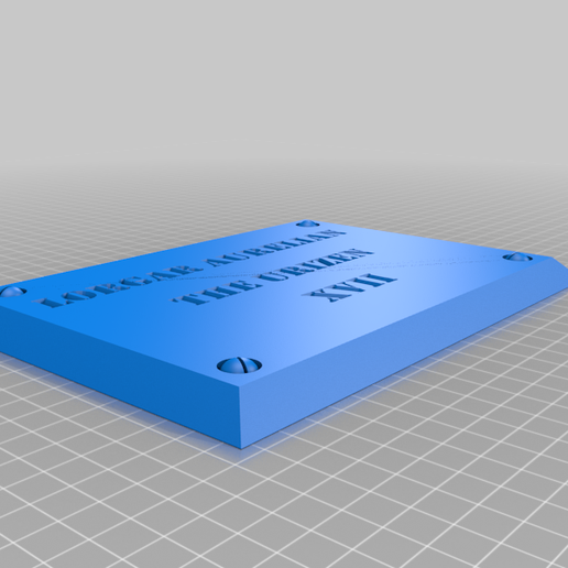 Fichier STL gratuit Plaques nominatives pour les bustes des primarques ...