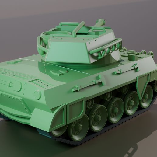 🪖 M18 Hellcat, mid detailed, easy print ready・ 3D File for 3D printing ...