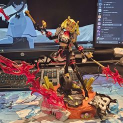 ♀️ Burnice - Zenless Zone Zero Game Figure for 3D Printing・3D Print・Cults