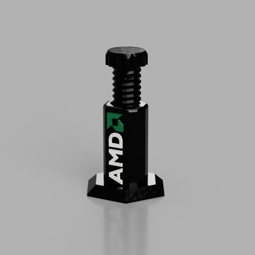 Archivo STL Soporte AMD para tarjeta gráfica | AMD GPU Support 👌 ...