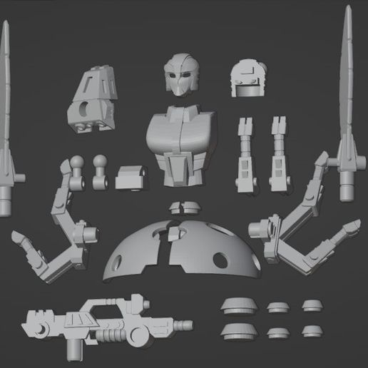 🤖 Beet Papil kit for Legacy Windblade.・ 3D File for 3D printing・Cults