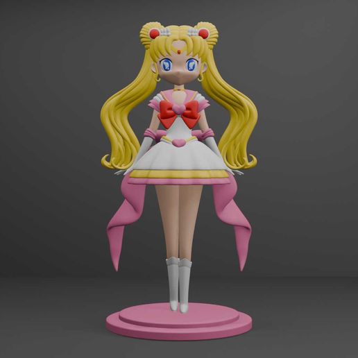 🌙 sailor moon・ STL File for 3D printing・Cults