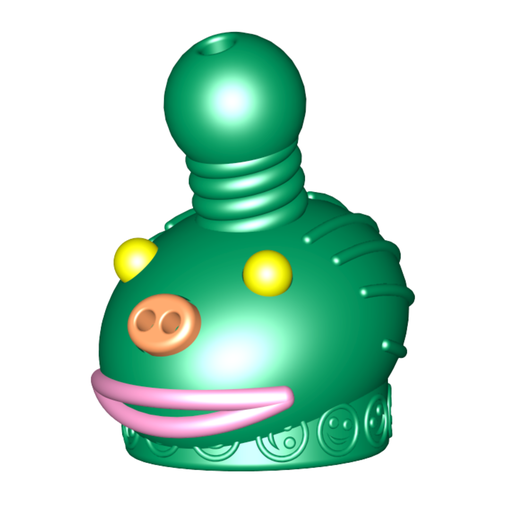 🧢 Cap Essential oil inhalation poppers - Unicorn・ STL File for 3D ...