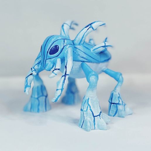 🪲 Wizard101 Frost Beetle・ STL File for 3D printing・Cults