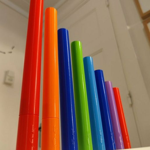 🎨 Filawhackers: mini 3D printable Boomwhackers・Free 3D File for ・Cults