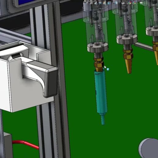 🧞‍♂️ 3D CAD Model – High Precision Grease Filling Machine・ 3D File for ...