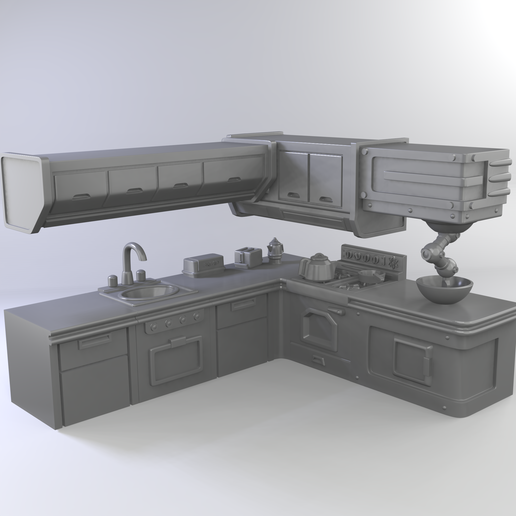 🔪 Vintage Kitchen・ STL File for ・Cults