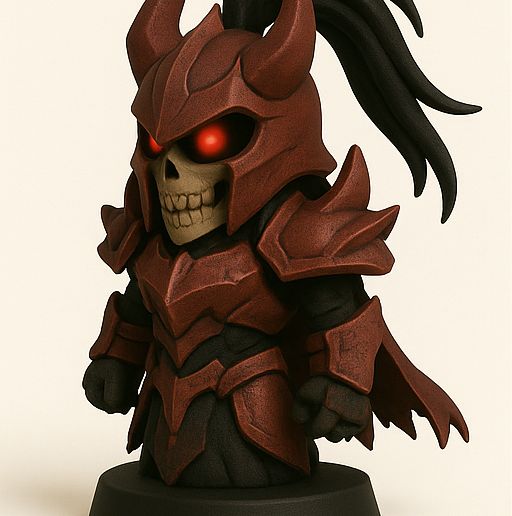 💀 Igris Skull Bust・ STL File for 3D printing・Cults