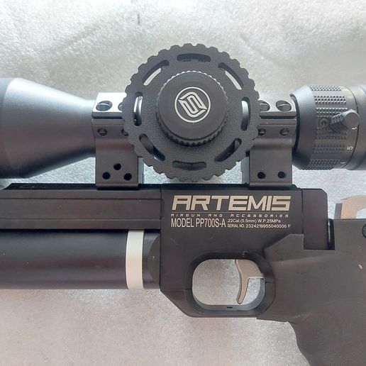 🛞 Parallax wheel rifle scope・ STL File for 3D printing・Cults