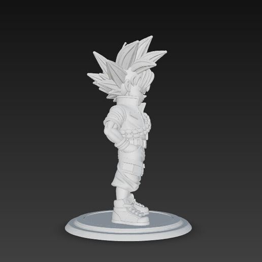 💬 Anime Style Power Figure・ STL File for 3D printing・Cults