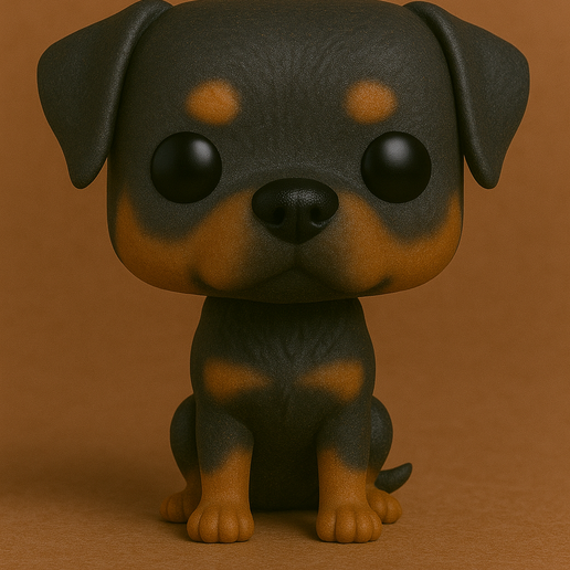 🐕 ROTTWEILER DOG FUNKO POP・ STL File for 3D printing・Cults