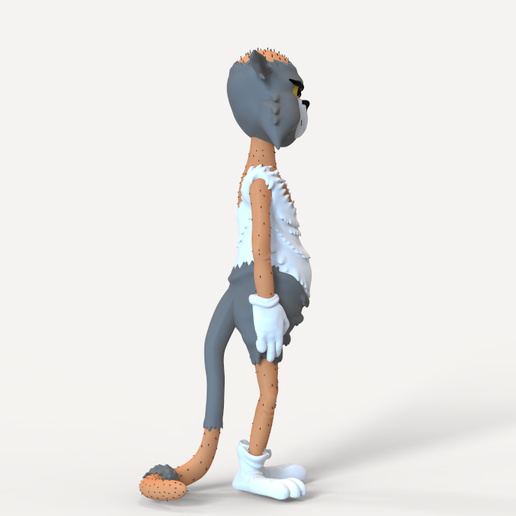 👨‍🦲 TOM AND JERRY - BALD TOM // TOM AND JERRY - TOM CALVO・ STL File for ...