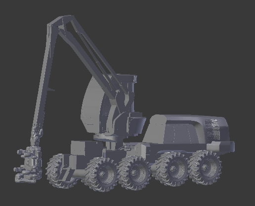 🚚 forest harvester・ STL File for 3D printing・Cults