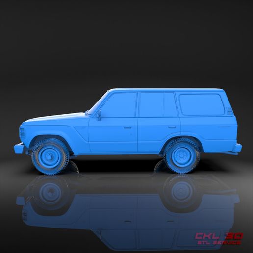 Archivo STL Toyota Land Cruiser J60 1980 STL PRINTABLE 🚗 ・Objeto ...