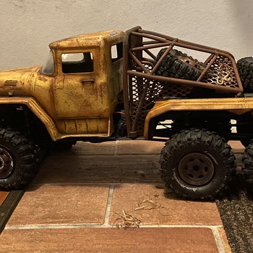 🚚 TRX 6 rear fenders・ OBJ File for ・Cults