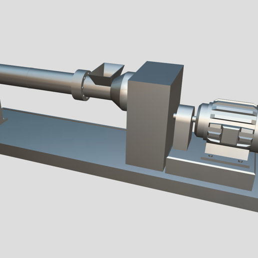 👽 Machinery - Extruder・ STL File for ・Cults