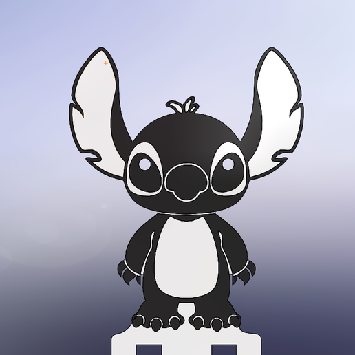 🔖 Stitch bookmark Disney character・Free STL File for 3D printing・Cults