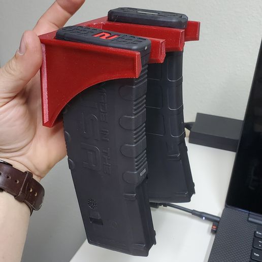 🧑‍🔧 PMAG holder・ STL File for 3D printing・Cults