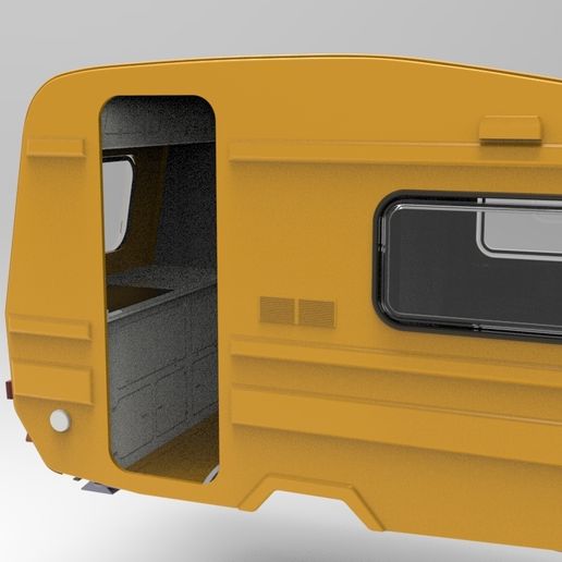 🏕️ rc caravan for crawler・ STL File for 3D printing・Cults