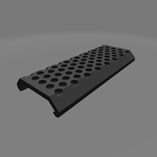 🔫 RIS Rail cover set - 60mm - SUPRA・ STL File for 3D printing・Cults