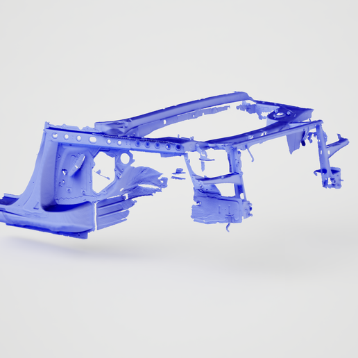 🚗 Toyota MR-S Chassis 3D scan Front, LH side and rear sections・ STL ...