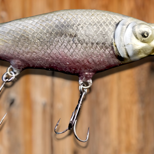 🎣 3D Printed Fishing Lure: Wire Integration and Weight Tuning・ STL File ...