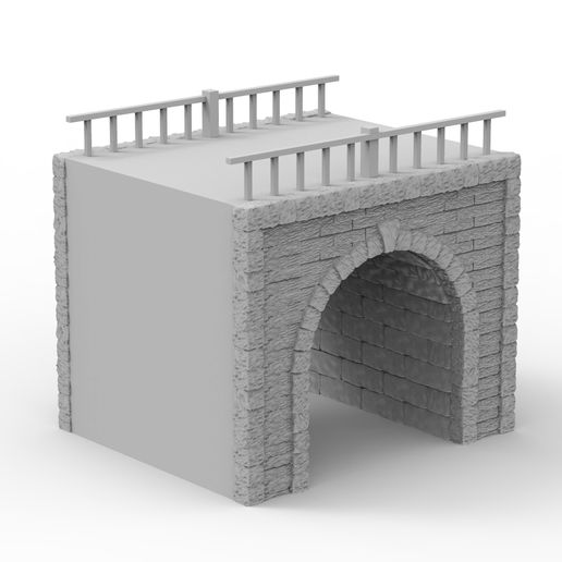 STL file Stone Bridge Sample / Piece de Pont en pierre 🌉 (OBJ)・3D ...