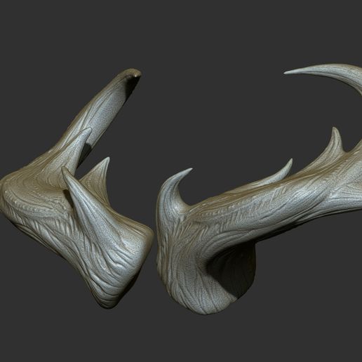 🤘 24 - Creature+Monster+Demon Horns・ 3D File for 3D printing・Cults