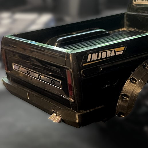 STL file TRX4M LOW PROFILE WRAP AROUND REAR BUMPER (FITS HIGHTRAIL ...