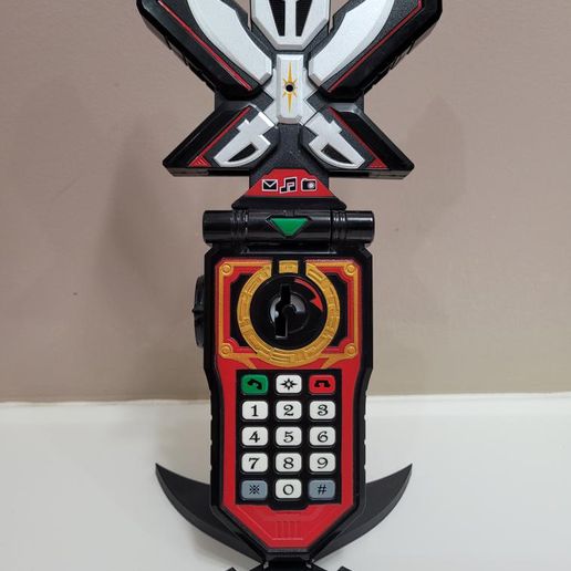 🎲 Power Rangers Super Megaforce/ gokaiger morpher Stand・Archivo STL ...