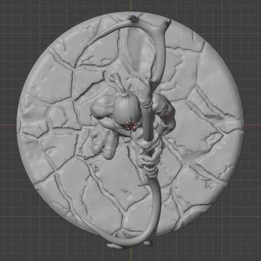 🎮 Oddworld Mudokon Holding Antlers・ STL File for 3D printing・Cults