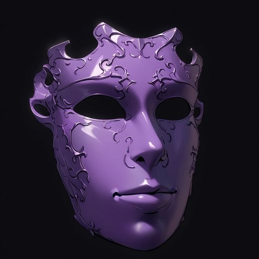 Fichier STL VENETIAN CARNIVAL MASK - STL Printable 😷 ・Modèle pour ...