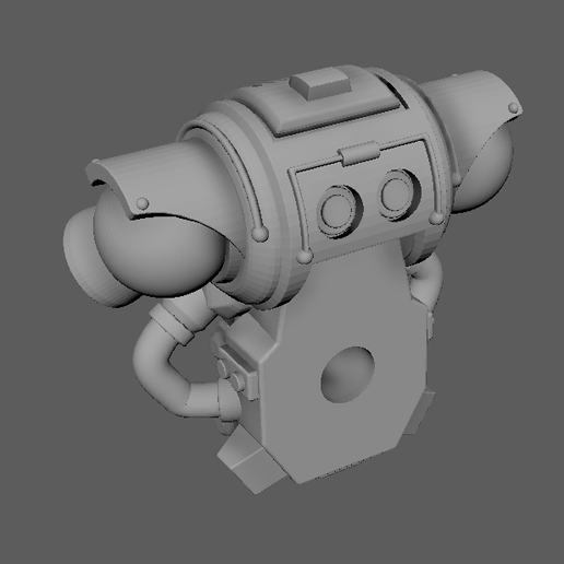 🎒 Chunky backpack for melta・Free 3D File for ・Cults