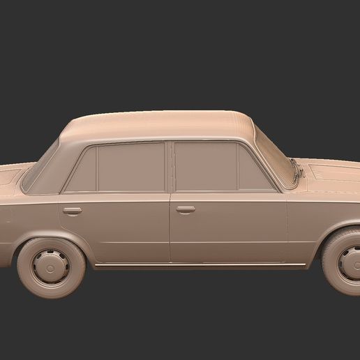 🚁 VAZ-2101 Zhiguli Classic Soviet Sedan - Iconic Lada 3D Print Model ...