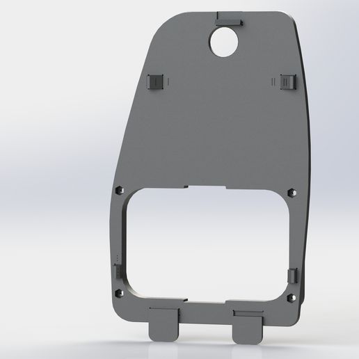 🛞 2021+ Isuzu MUX Rear Electrical Panel・ STL File for ・Cults