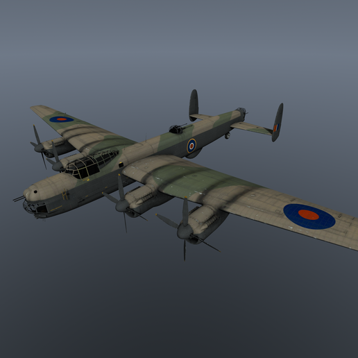 STL file Lincoln B Mk II 🚁 ・3D printer model to download・Cults