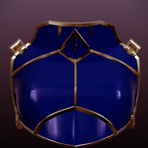 🎭 Arcane - Vi Enforcer chest Plate・ STL File for 3D printing・Cults