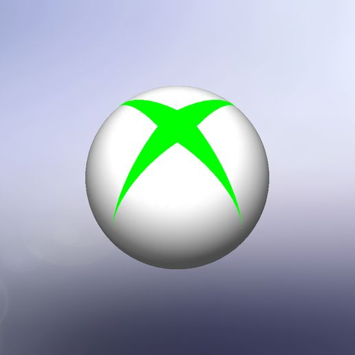Free STL file Xbox symbol (fanmade) 🎮 ・3D print model to download・Cults