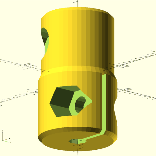 🚁 RC Shaft coupling・Free 3D File for ・Cults