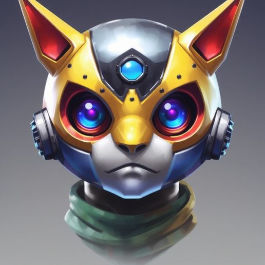 3D file robotic humanoid cat head. 🐱 ・3D printer model to download・Cults