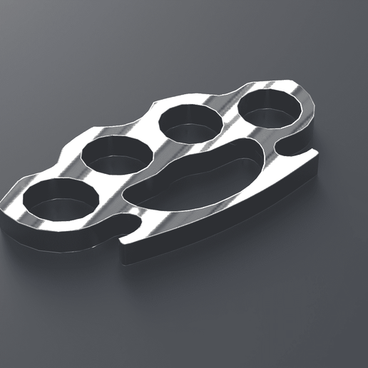 STL file Brass Knuckles 🛠️ (OBJ)・3D printer model to download・Cults
