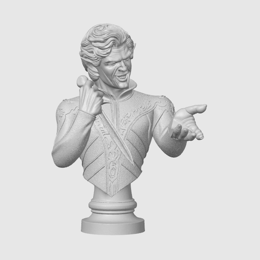 👤 Baldur’s Gate 3 Astarion Bust – Cover‑Pose High‑Detail STL Sculpture ...