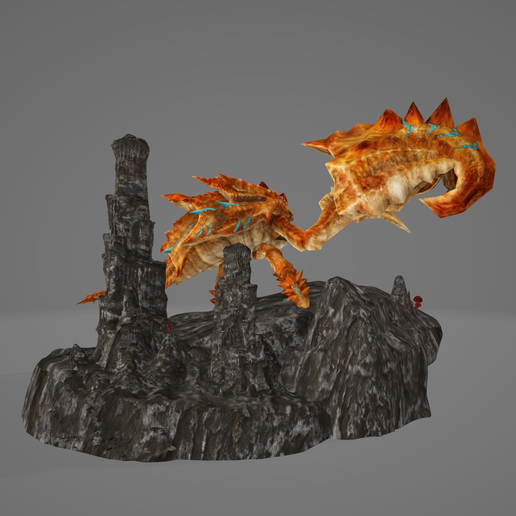 STL file MONSTER HUNTER TAIKUN ZAMUZA FIGURE 👹 (OBJ)・Model to download ...