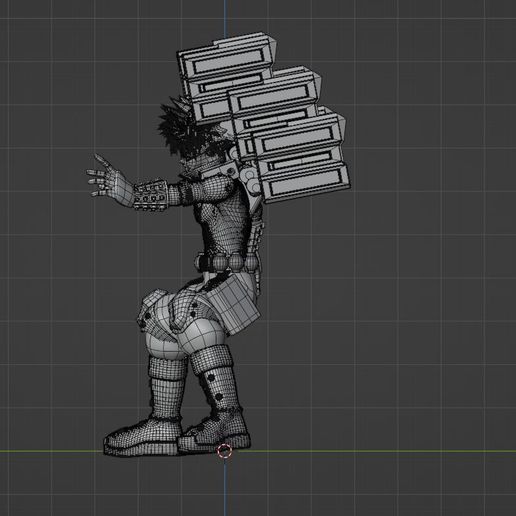 💥 Katsuki Bakugo Strafe Panzer - My Hero Academia・ STL File for 3D ...