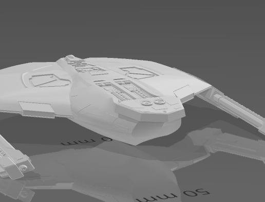 🖖 STO - Federation - Sabre-class・Free STL File for 3D printing・Cults