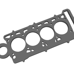 🗝️ 4G63 Headgasket keychain・ STL File for 3D printing and CNC machining ...