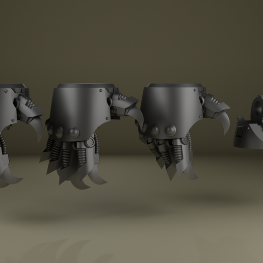 🎲 Unceasing Tyrant Claw・ 3D File for 3D printing・Cults