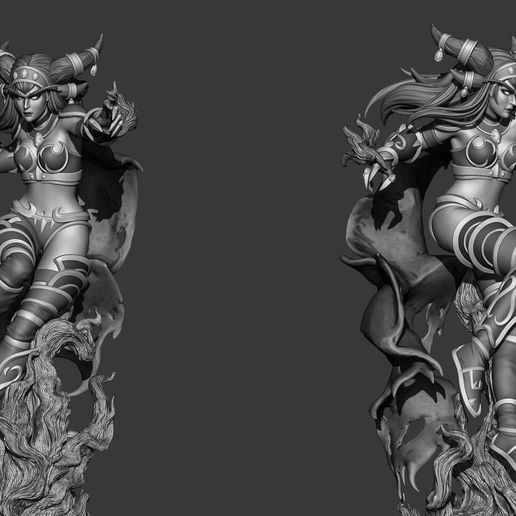 Archivo Stl Dragon Queen Alexstrasza World Of Warcraft 3d Model Print
