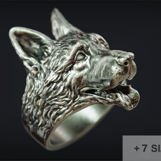 german shepherd ring