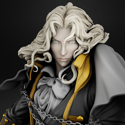 🧛 Alucard - Castlevania・ STL File for 3D printing・Cults